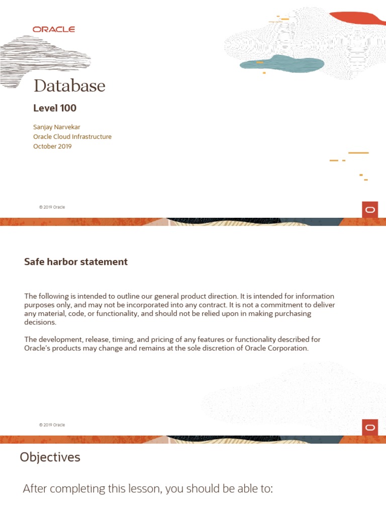 Database: Level 100 | PDF | Backup | Databases