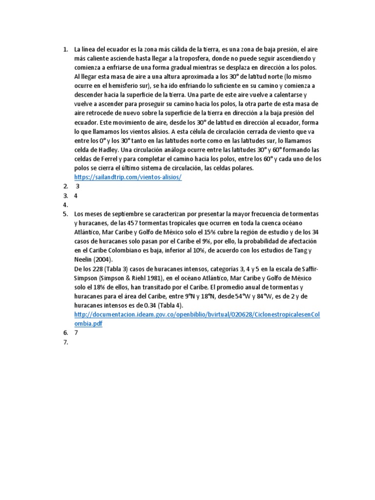 La Línea Del Ecuador Es La Zona Más Cálida de La Tierra | PDF | Ciencia ...