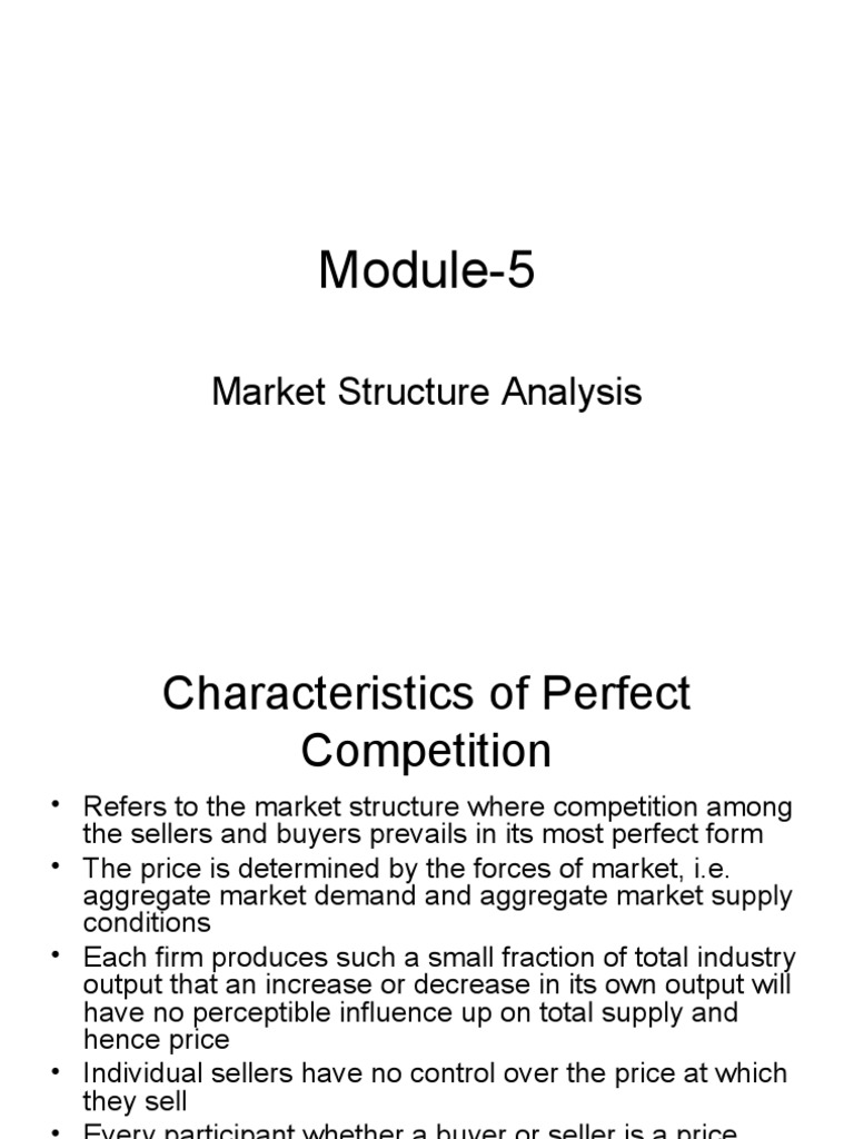 Economics+Module 5 | PDF | Monopoly | Economic Equilibrium