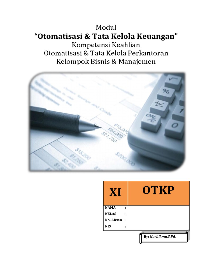 Modul Otk Keuangan XI PDF | PDF