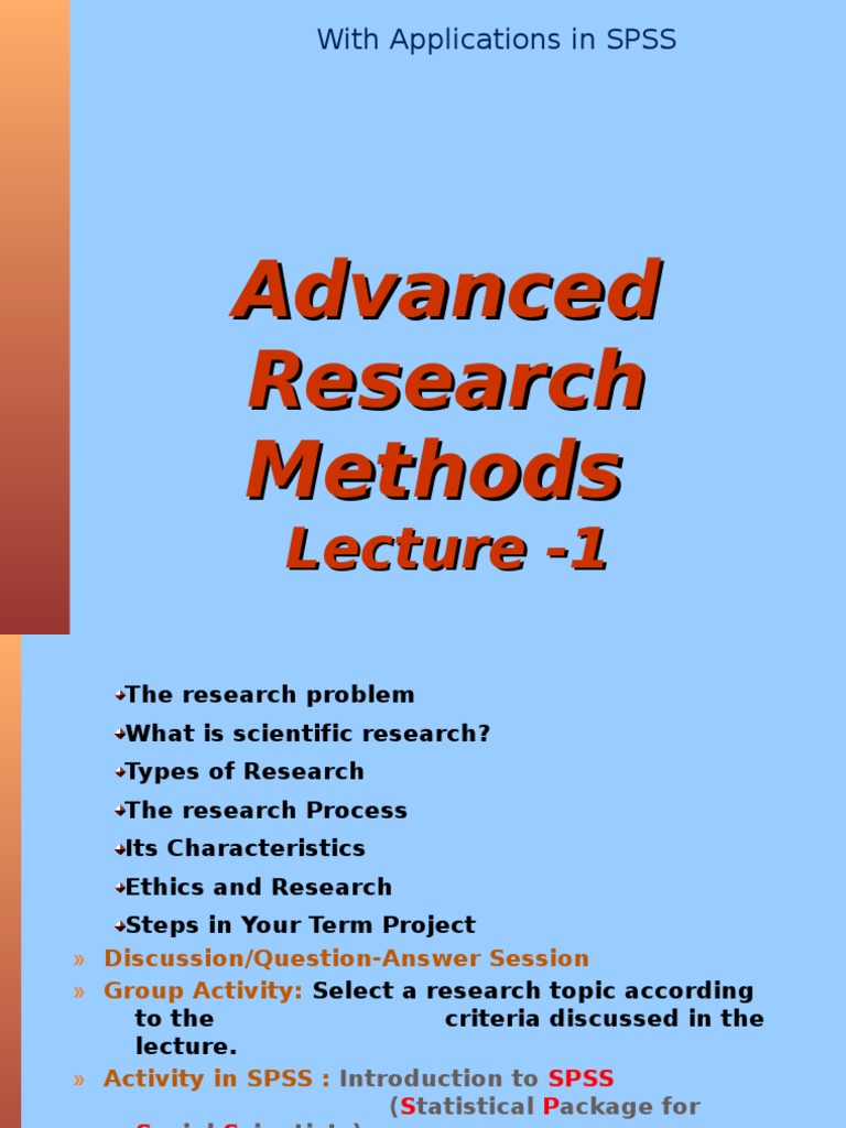 Introducing Research | PDF | Scientific Method | Causality