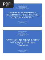 RPMS Portfolio Cover Page For MTs | PDF