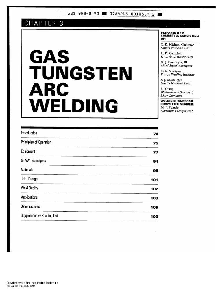 Gtaw PDF | PDF