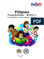 Filipino 4 - Q2 - Module 3 - Salitang Naglalarawan - V1 | PDF
