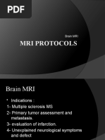 Siemens Brain MRI Protocol Overview | PDF