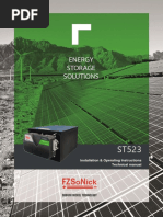 Fluence Gridstack Pro - Global - Specs - BR-042-02-EN | PDF | Electrical Grid | Power (Physics)