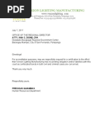 Appointment Letter. Emergency Co Ordinator | PDF | Fire Safety ...
