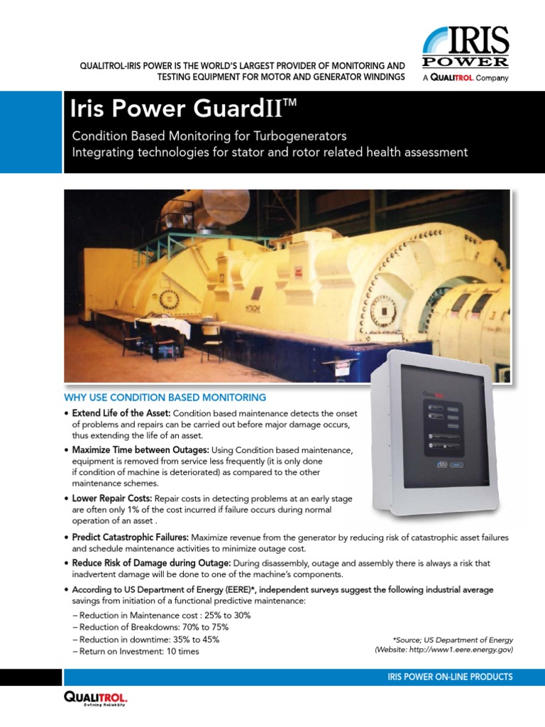 Iris Power Condition Based Monitoring Turbo GuardII PDF | PDF ...
