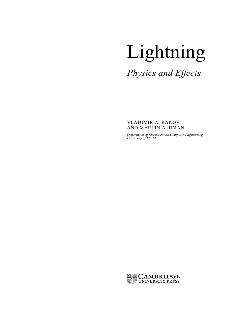 Lightning Physics and Effects PDF | PDF | Business