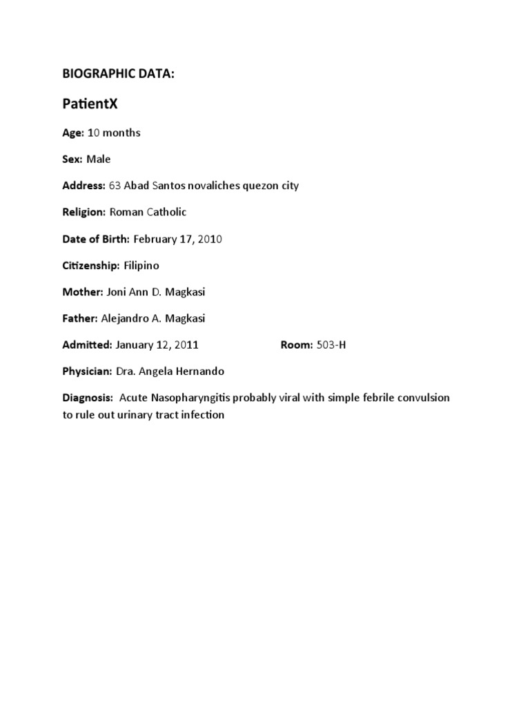 Biographic Data Pedia | PDF