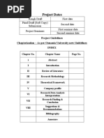 MBA Project Guide Biodata | PDF