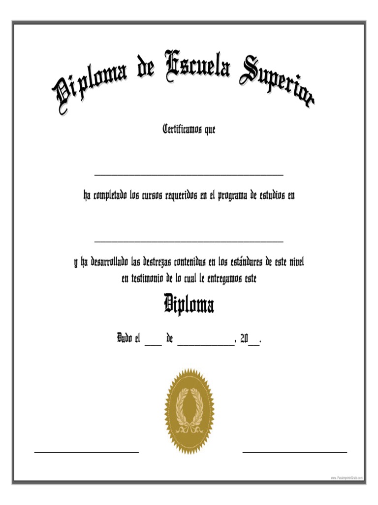 Oscar Diploma PDF | PDF