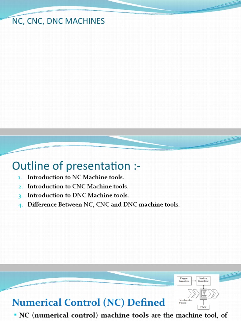 f1 NC CNC DNC | PDF | Numerical Control | Computer Program