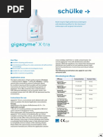 Cidezyme Detergent | PDF | Detergent | Enzyme