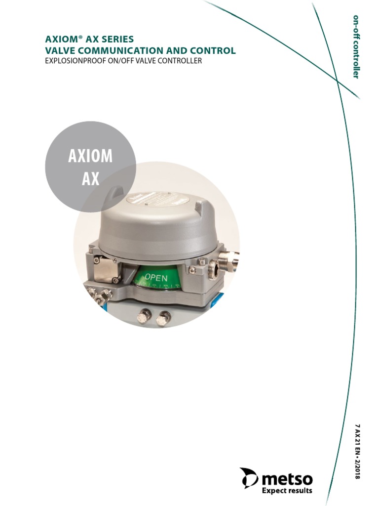 AX AXIOM Catalog | PDF | Valve | Switch