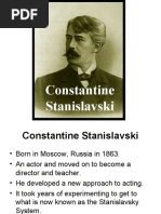 Stanislavski Exercises | PDF | Storytelling | Memory