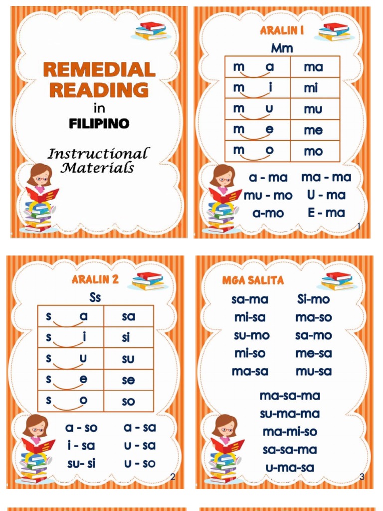 Remedial Reading Materials | PDF