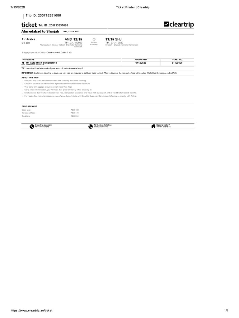 HR Tickets | PDF | Government And Personhood | Transport