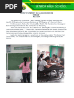 Narrative Report On Child Mapping | PDF