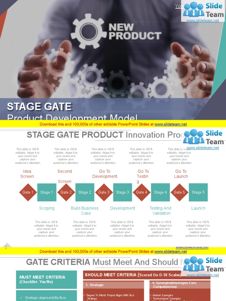 Stage Gate: Product Development Model | PDF | Market Segmentation ...