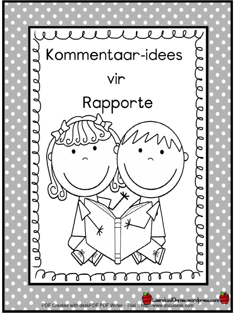 Rapport Kommentaar PDF | PDF