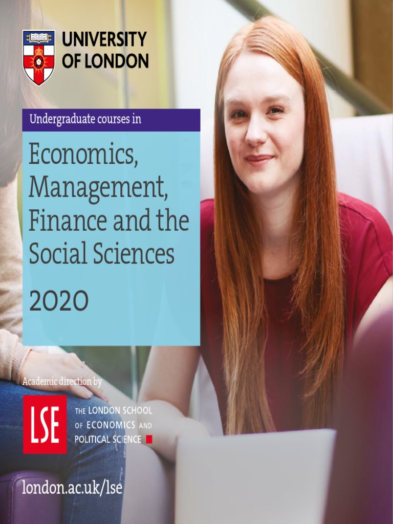 Economics, Management, Finance and The Social Sciences: London - Ac.uk ...