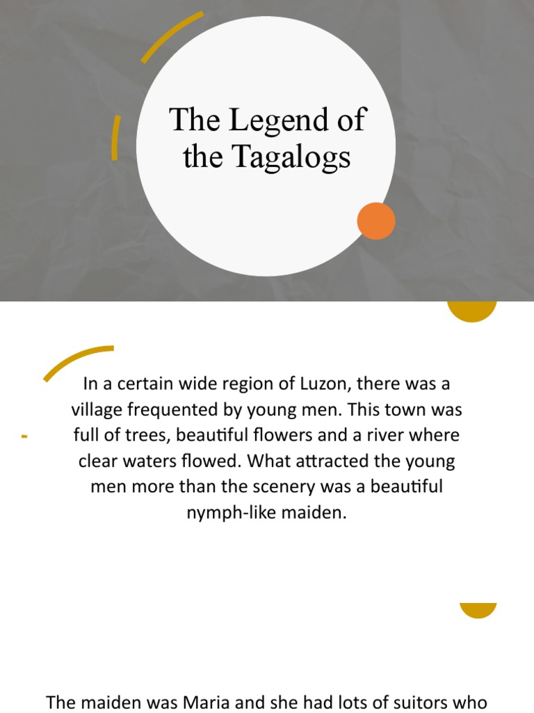 The Legend of The Tagalog | PDF