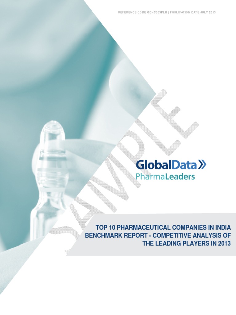 Top 10 Pharmaceutical Companies in India Benchmark Report - Competitive ...