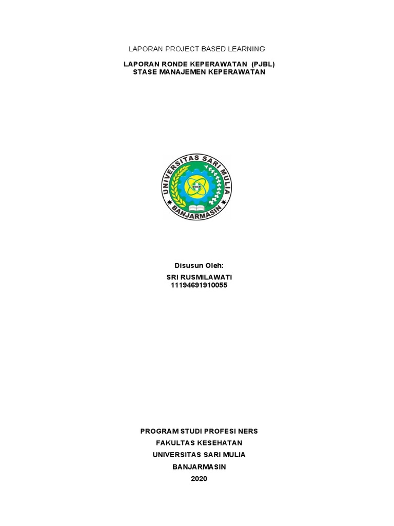 Laporan Project Based Learning Sri Rusmila | PDF | Sains & Matematika