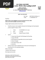 Contoh Memo Jemputan Mesyuarat 2022 | PDF