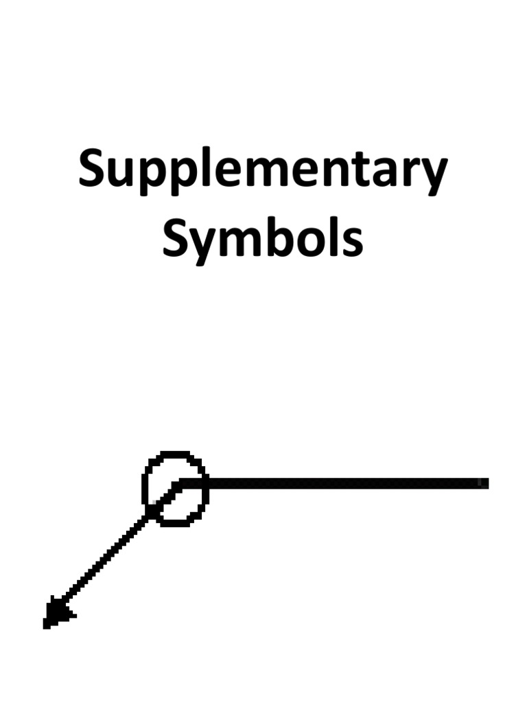 Supplementary Symbols Plate # 3 | PDF