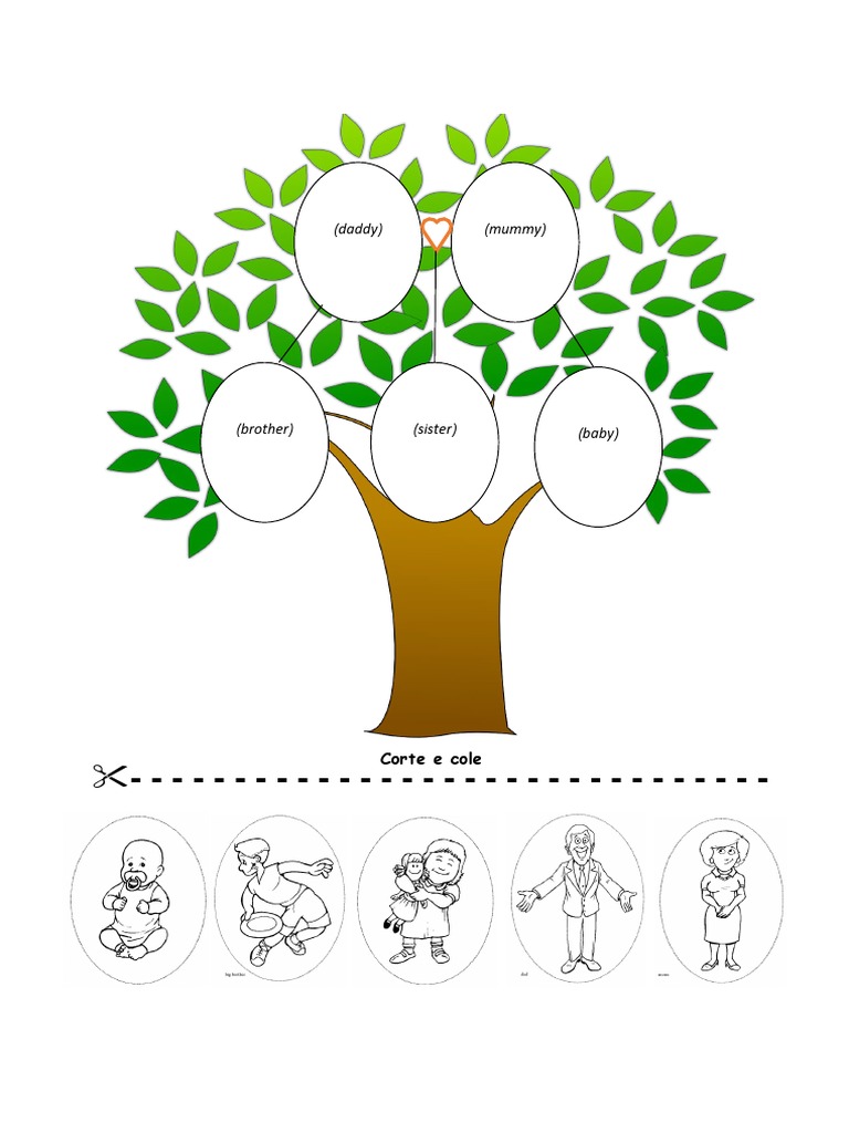 Family Tree Fun Activities Games - 74372 | PDF