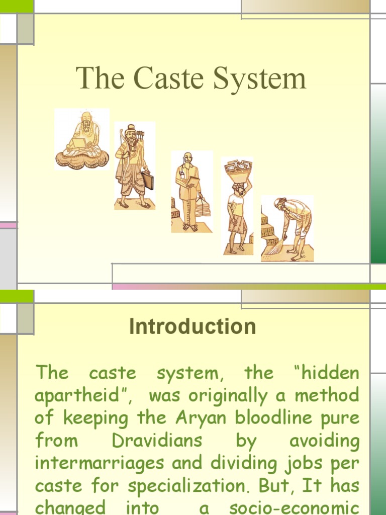 The Caste System | PDF | Caste | Dalit