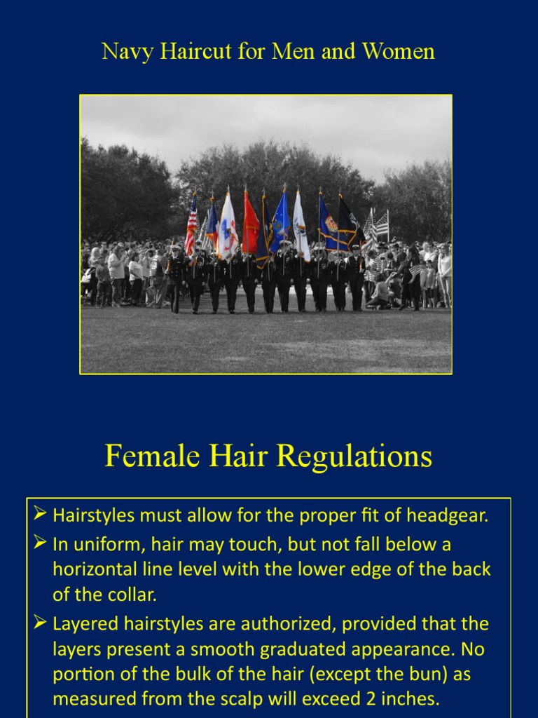 Navy Haircut For Men and Women | PDF | Hairstyle | Hair