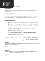 GCSE Chemistry Moles Answers | PDF | Mole (Unit) | Chemistry