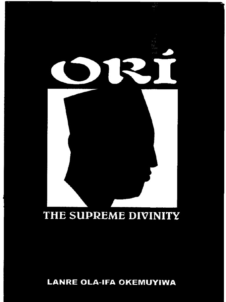 Ori The Supreme Divinity | PDF