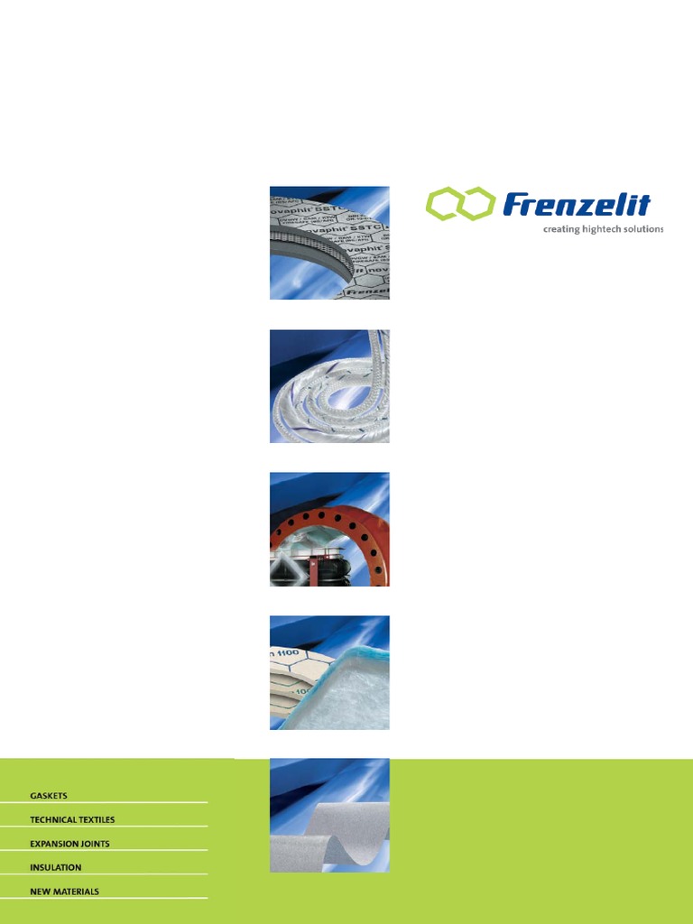 Frenzelit Company Brochure | PDF | Textiles | Thermal Insulation