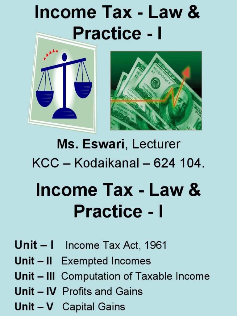 Income From Salary Power Point Presentation | PDF | Taxes | Capital ...