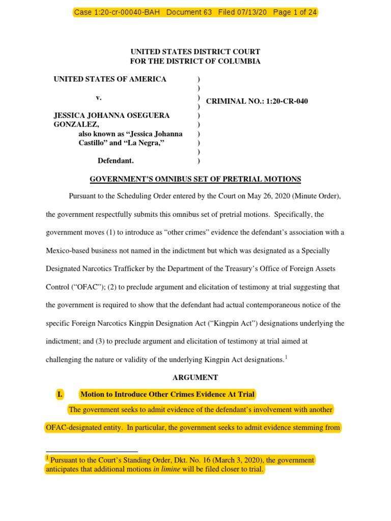 Jessica Osegura Evidence and Preclusions | PDF | Relevance (Law ...