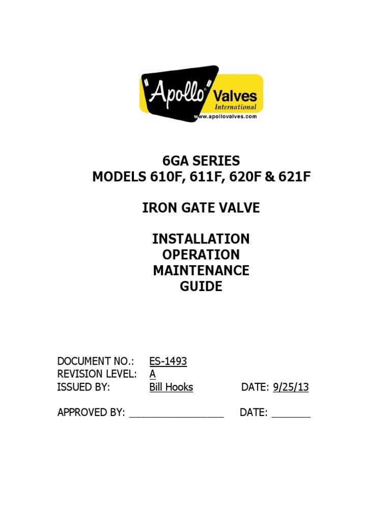 Apollo Gate Valve | PDF | Valve | Pipe (Fluid Conveyance)