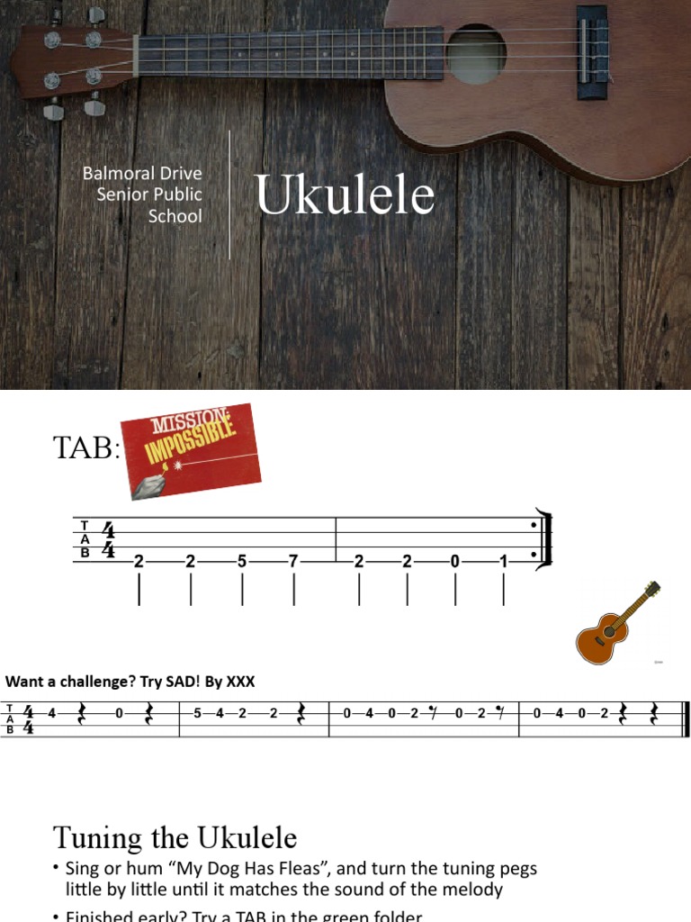 Harry Potter Ukulele Tabs and Chords | PDF