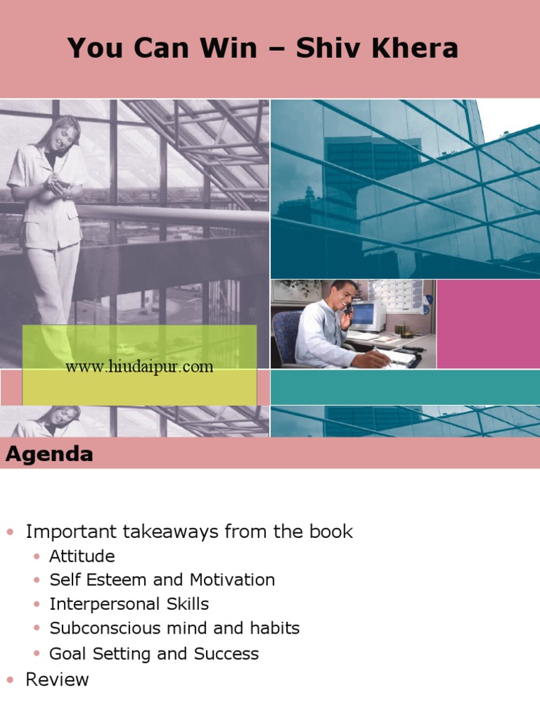 You Can Win - Shiv Khera | PDF | Self Esteem | Motivation