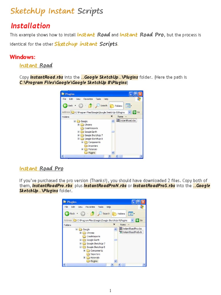 Install Instant Script PDF | PDF | Computers