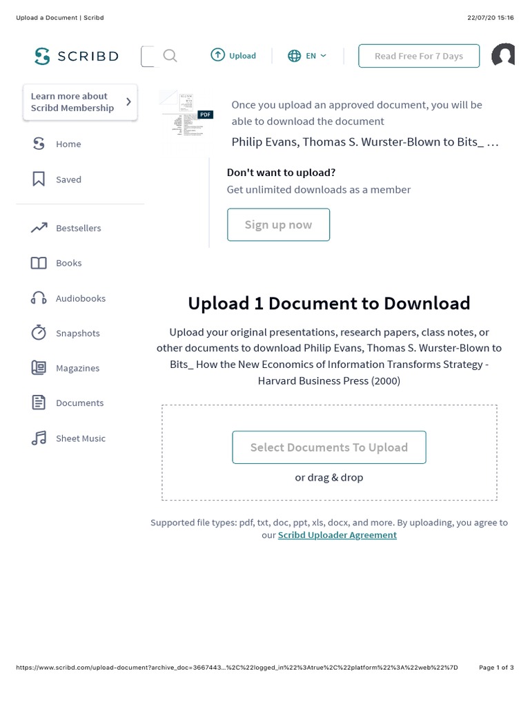 Once You Upload An Approved Document, You Will Be Able To Download The Document ! | Download ...