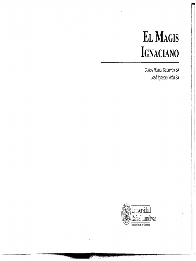 Libro El Magis Ignaciano | PDF