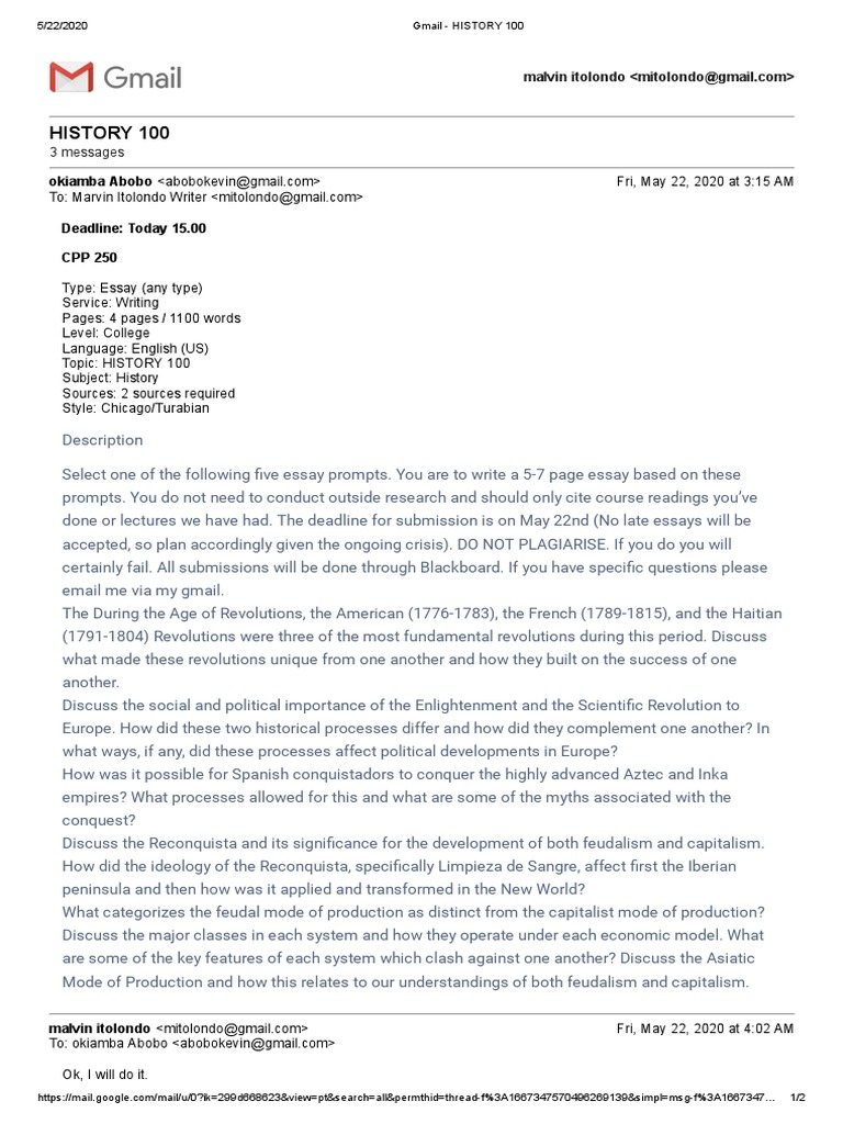 Comparing the American, French, and Haitian Revolutions | PDF | Essays ...