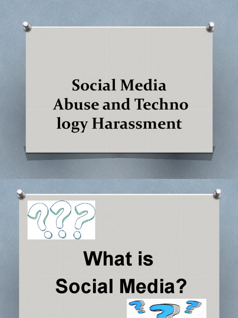 Social Media Abuse | PDF | Cyberbullying | Social Media