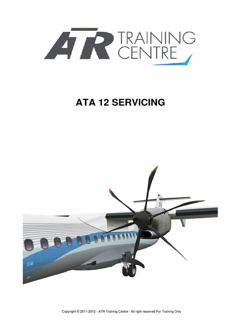 Ata 12 Servicing PDF | PDF | Landing Gear | Aerial Refueling