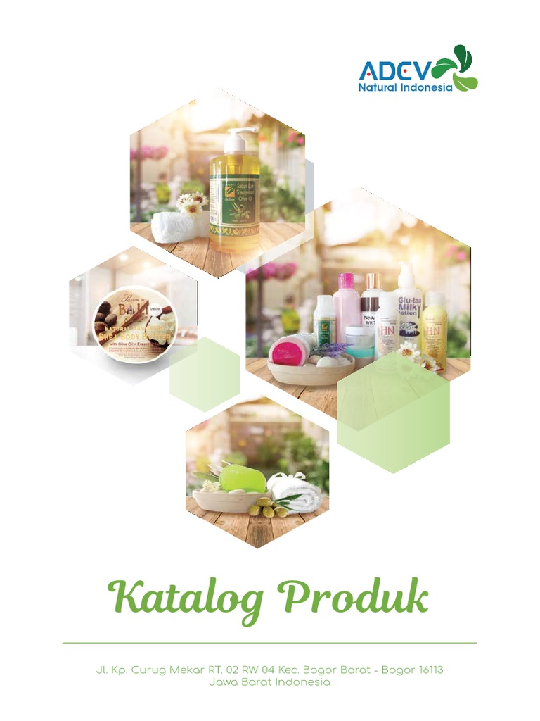 Katalog Produk - PT ADEV Natural Indonesia | PDF