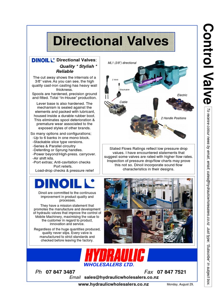 Dinoil 4 | PDF | Valve | Mechanical Engineering